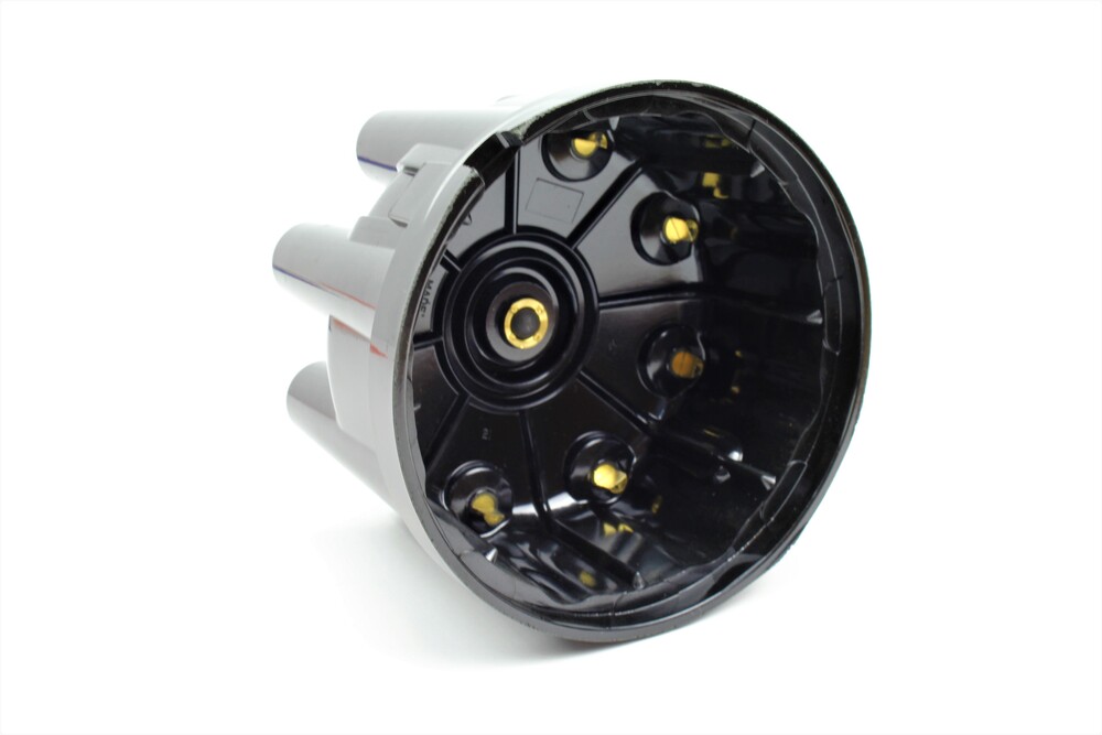 Detail: Ford Parts » Ford Car Distributor Cap V-8 - W/ Correct Brass ...