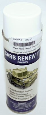 Detail: Ford Parts » Chevrolet Paint - Carb Renew (Bronze) 5 Oz. Spray Can