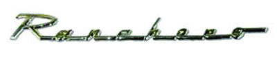 Detail: Ford Parts » Ford Car "Ranchero" Script - Quarter Panel